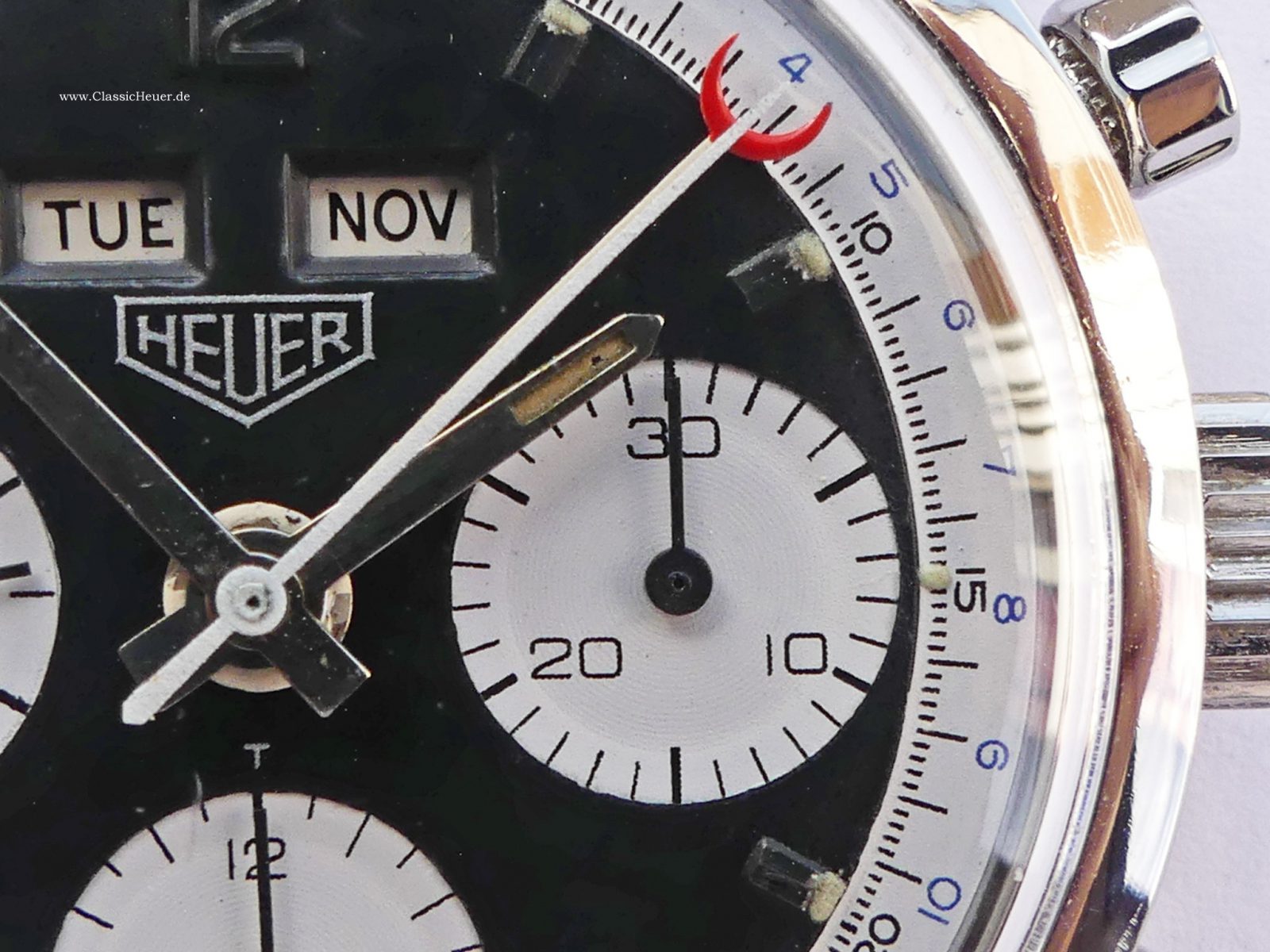 Heuer Carrera Dato 12 “Panda Dial” Reference 2547N Calendarium ...