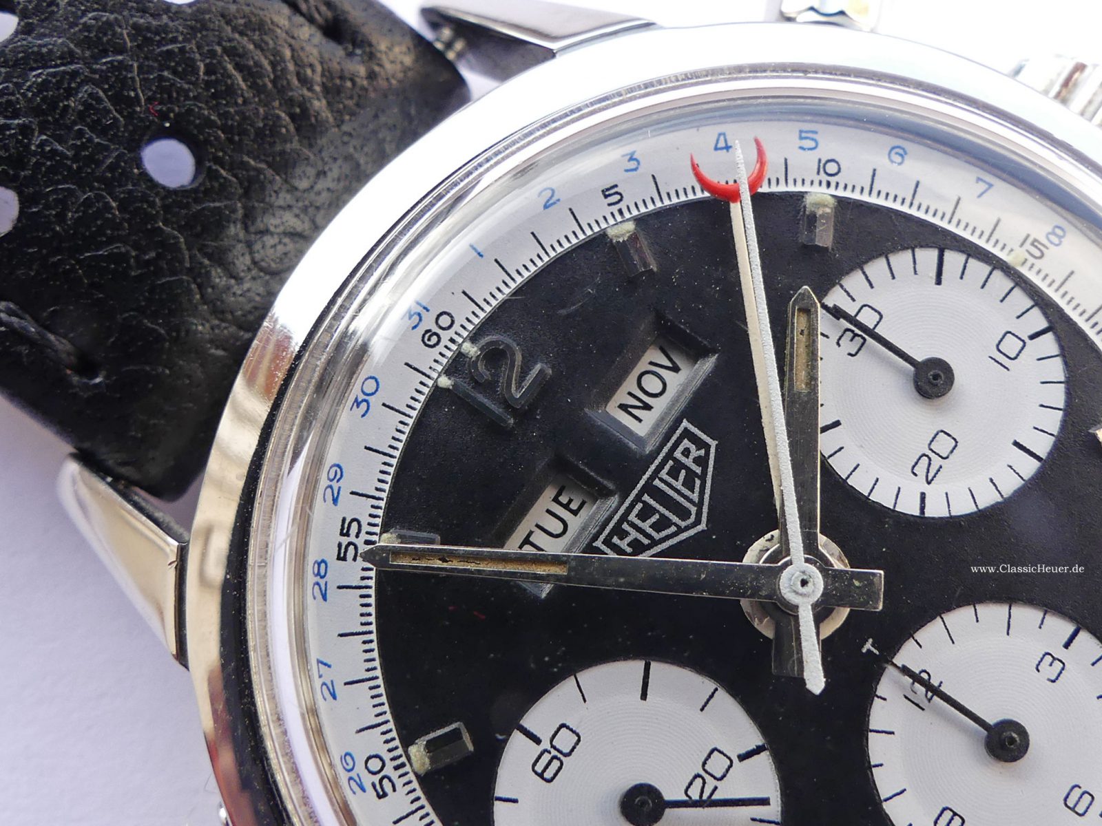 Heuer Carrera Dato 12 “Panda Dial” Reference 2547N Calendarium ...