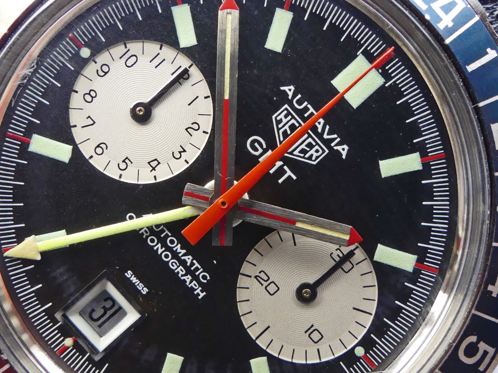 Heuer Autavia GMT Ref. 1163GMT 1st exec. Dial – ClassicHeuer