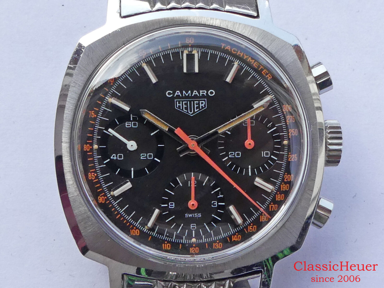 Heuer Camaro Orange Ref. 73643NT Vintage 1971 – ClassicHeuer